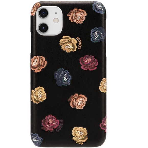 Coach | Cell Phones & Accessories | Coach Flower Printed Leather Case ...